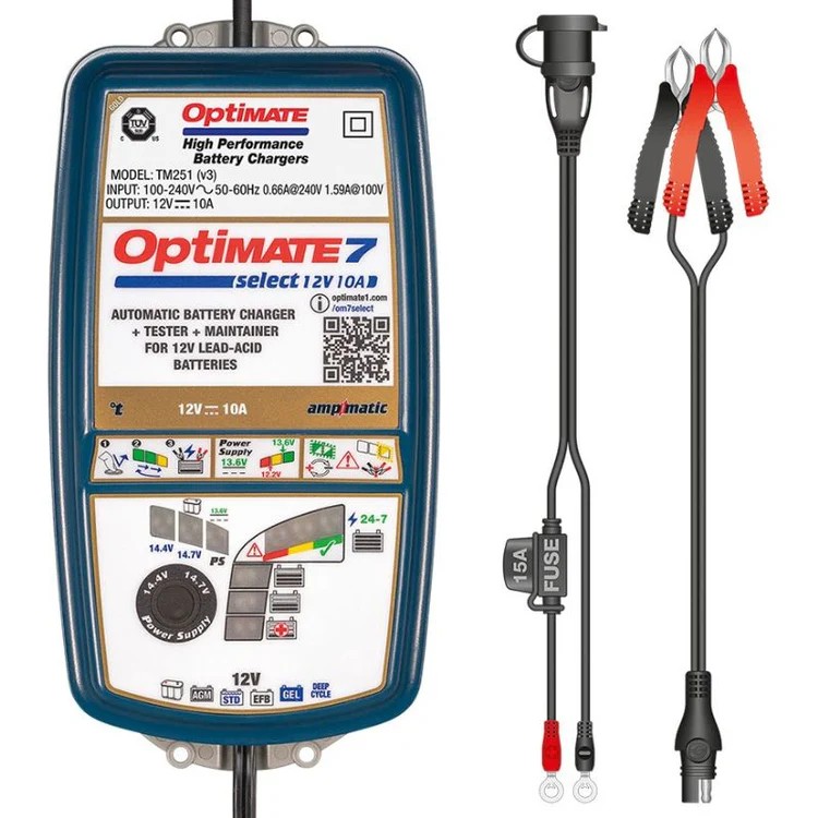 OPTIMATE 7 Select 12v - Motorcycle Store